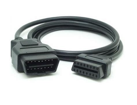 Pin Obd Ii Male To Female Diagnostic Adapter Cable Obd Ii Male And Obd