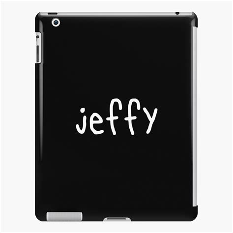 Sml Jeffy Logo Ipad Case And Skin By Brendaalbe710 Redbubble