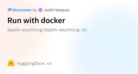 Depth Anythingdepth Anything V2 · Run With Docker