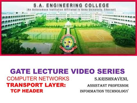 Computer Networks Tcp Gate Coaching Questions Ppt