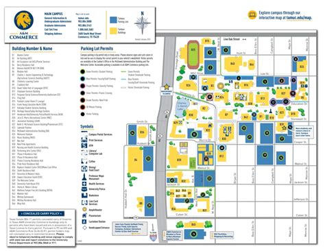 Texas Am University Campus Map All Maps