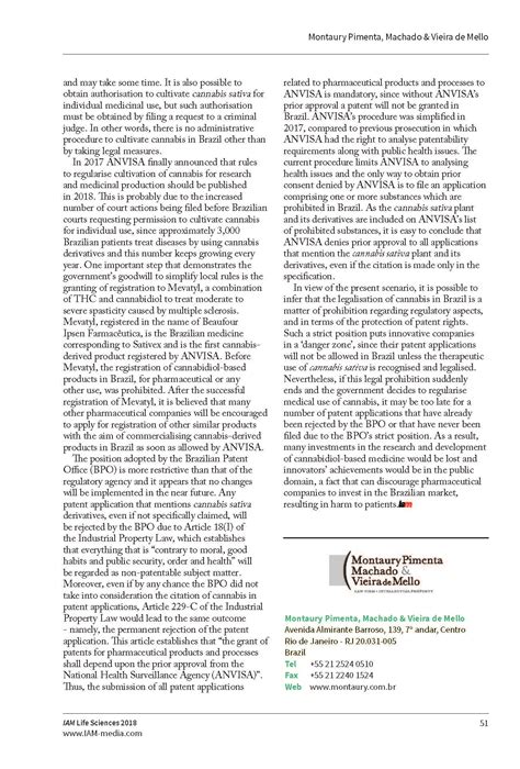 Medical Use Of Cannabinoids Analysis Of Brazilian Authorities Position