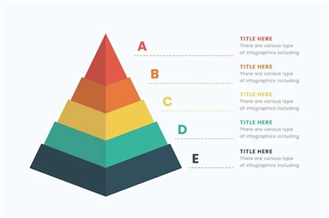 Premium Vector Pyramid Infographic Design Element Template Layout Vector For Presentation