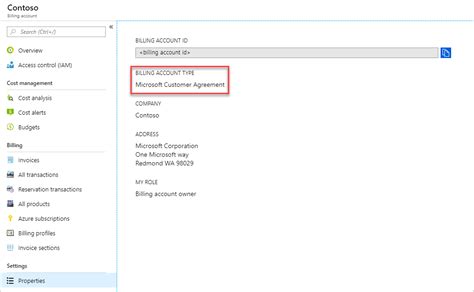 transfer azure product billing ownership to a microsoft customer agreement microsoft cost