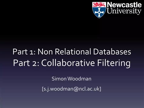 Csc 8101 Non Relational Databases Ppt