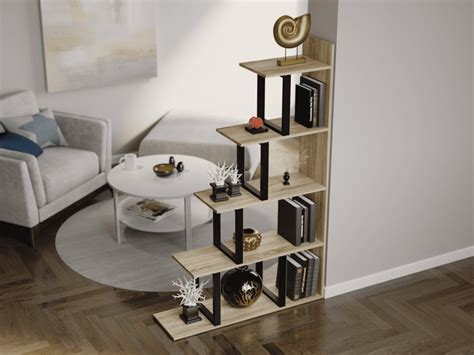 Стелаж гірка перегородка для зонування кімнати Drevogoods для дому та офісу двосторонній