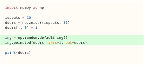 Goat Or Car Solving The Monty Hall Problem With Python And Numpy