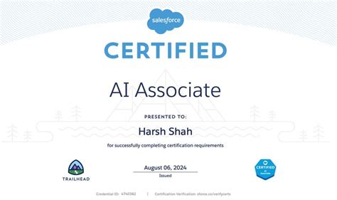 Harsh Shah On Linkedin Salesforce Ai Datacloud Learning Growth Certifications 12 Comments