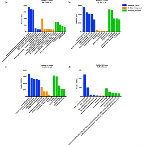 Go Functional Enrichment Map Of Differentially Gene Expression Between