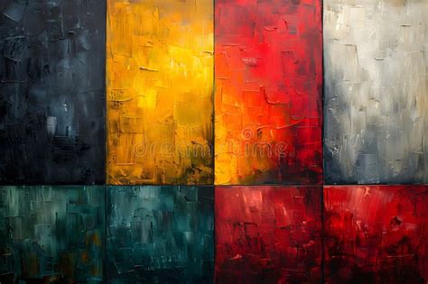 Vibrant Abstract Art With Bold Colors For Modern Interior Design