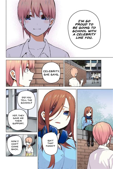 Quintessential Quintuplets Manga Panels Nino Nakano And Fuutarou