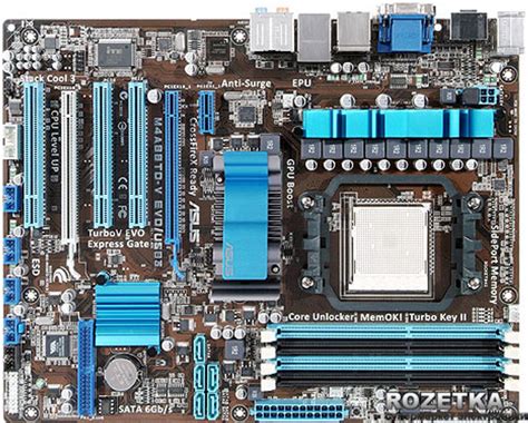 Материнская плата Asus M4A88TD-V EVO/USB3 (sAM3, AMD 880G, 2 x PCIe 2.0 ...