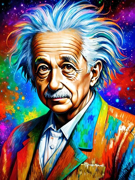 Albert Einstein Artwork Bliss Of Art