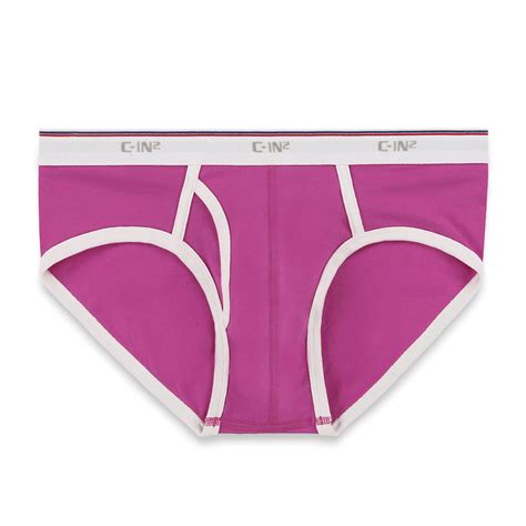 Throwback Fly Front Brief Pierre Pink C In2 New York