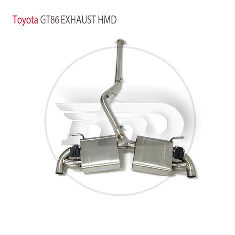 Hmd Stainless Steel Exhaust System Performance Catback For Toyota 86