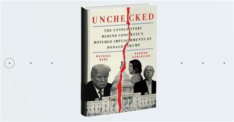 New Book Details Untold Stories Behind The Trump Impeachment Trials