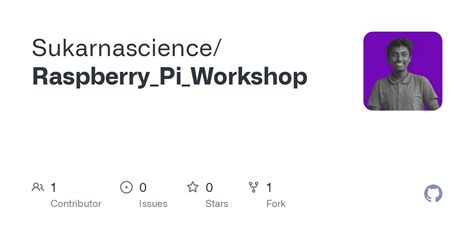 Github Sukarnascienceraspberrypiworkshop