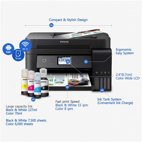 Epson L Wi Fi Duplex All In One Ink Tank Printer With ADF Shopee Philippines
