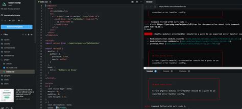 Fatal Apollo Module Errorhandler Should Be A Path To An Exported Error Handler Config · Issue
