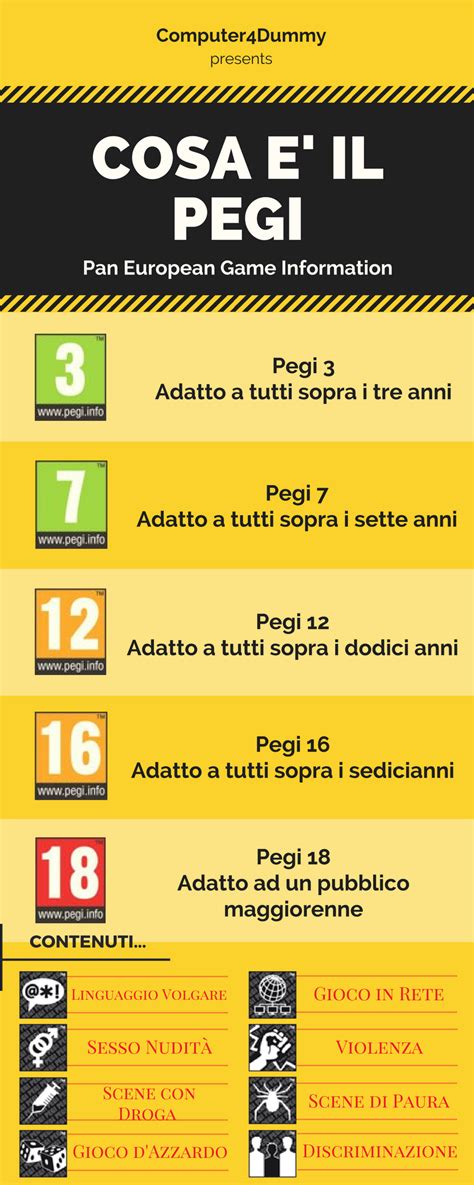 Cosa è Il Pegi Computer 4 Dummy