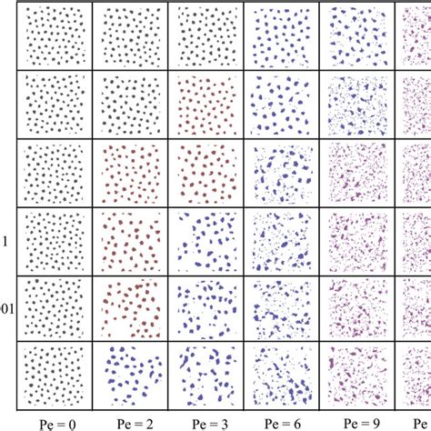 Representative Configurations Of The System As A Function Of Péclet Download Scientific Diagram