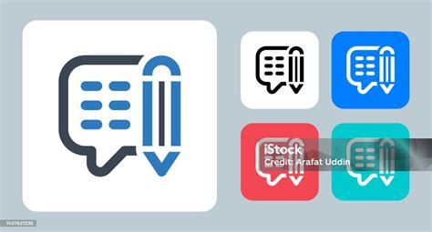 블로그 아이콘벡터 일러스트 레이 션입니다 블로그 댓글 피드백 기사 콘텐츠 블로거 카피 라이팅 저자 댓글 연필 쓰기 작성 로그인