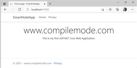 How To Create Asp Net Core Web Application