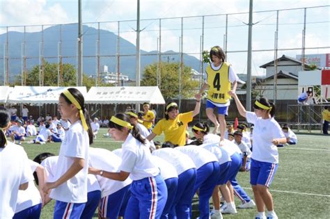 栄光の架け橋背中渡りリレー平成29年度 体育大会写真ギャラリー筑陽学園中学高等学校