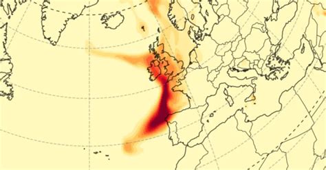 Sulfur Dioxide Emissions From Volcanic Eruption In Iceland Reach Europe The Watchers