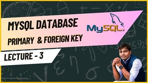 Sql Lecture 3 Mysql Primary And Foreign Key Nmd Pvt Ltd Youtube