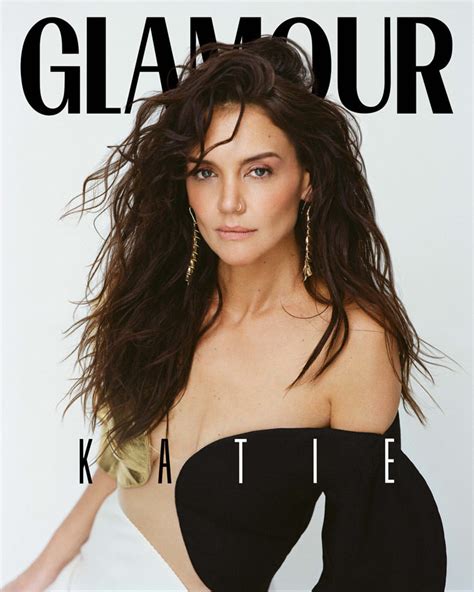 Katie Holmes Covers Glamours April 2023 Issue Tom Lorenzo