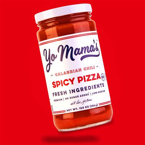 Spicy Pizza Sauce Yo Mamas Foods