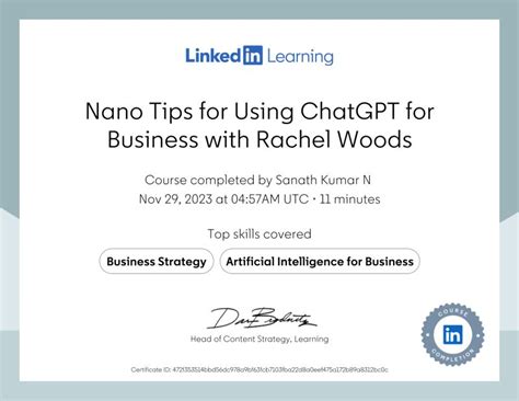 Sanath Kumar N On Linkedin Certificate Of Completion