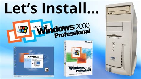 Installing Windows 2000 Professional Edition Youtube