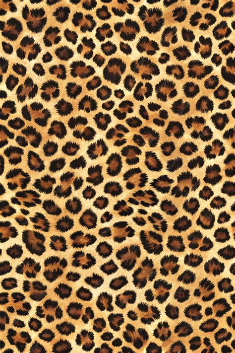 Leopard Effect Fabric Pattern Background Sample Seamless Background