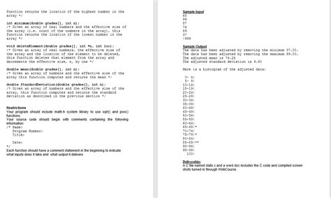 Solved Cop 3223 Programming Assignment 8 Spring 2023