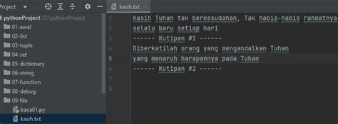 pembacaan file teks pada pemrograman python pt proweb indonesia
