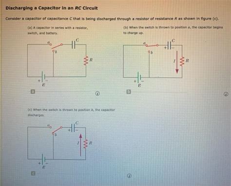 Solved Discharging A Capacitor In An Rc Circuit Consider A