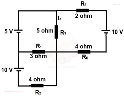 Solved To Analyze The Given Circuit Using Kirchhoffs Loop