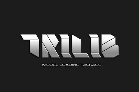 trilib 2 model loading package modeling unity asset store