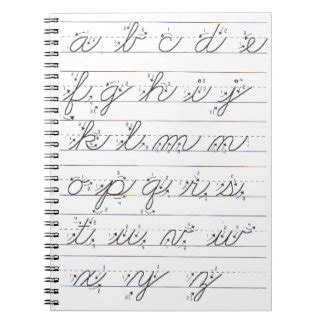 Cursive Notebooks Journals Zazzle