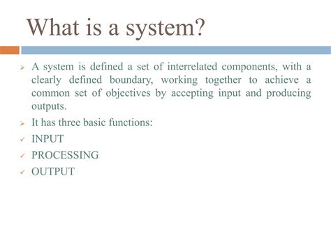 Concepts And Components Of Information System PPTX Operating Systems Computer Software And
