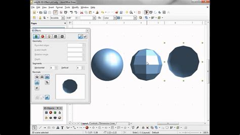 Libreoffice Draw 36 3d Effects Part 2 Youtube