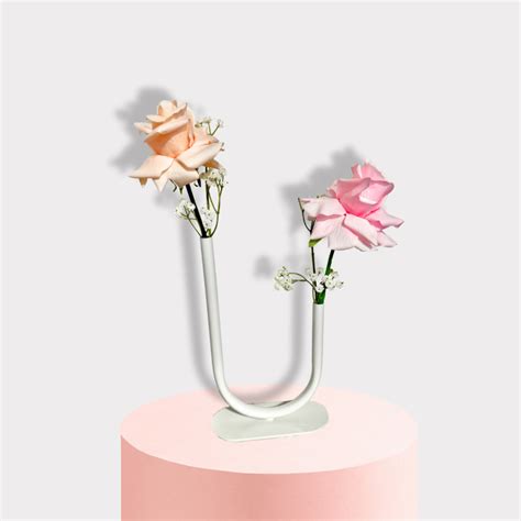 2 Stem Arched Table Arrangement Table Arrangement Hire