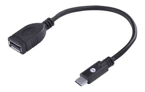 Cabo Otg Tipo C Type C Pendrive Usb F Mea Celular Smatphone Cor Preto Mercadolivre
