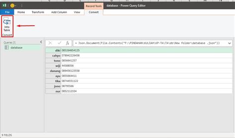 Membuka File Json Di Excel Macam Tutorial