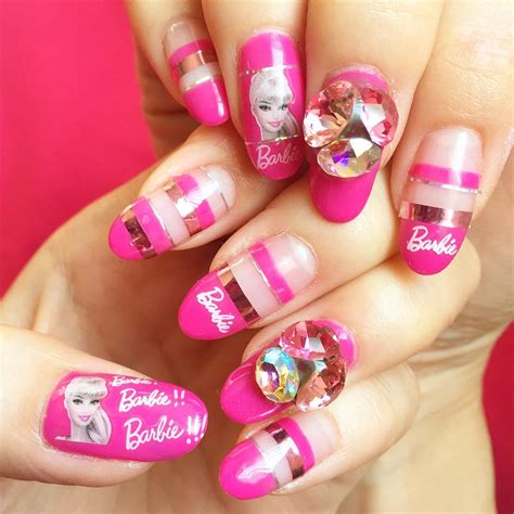 Barbie Colour Nails