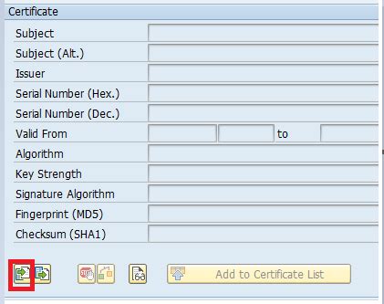 Adding Website Public Certificates To ABAP Stack SAP Community