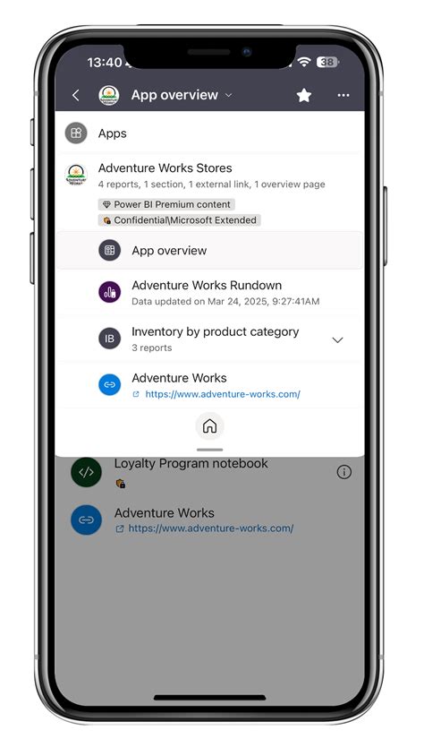 Org Apps In The Power Bi Mobile Apps Power Bi Microsoft Learn