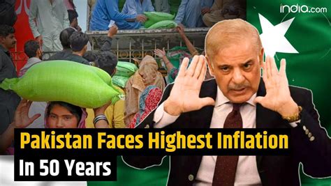 Pakistan Faces Highest Inflation In 50 Years And Widening Wage